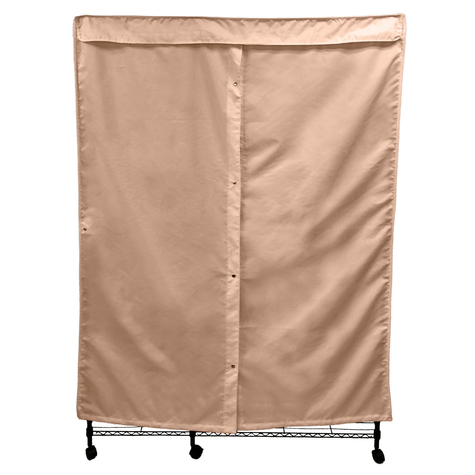 Rebrilliant Arley 48" W Portable Garment Rack Cover | Wayfair