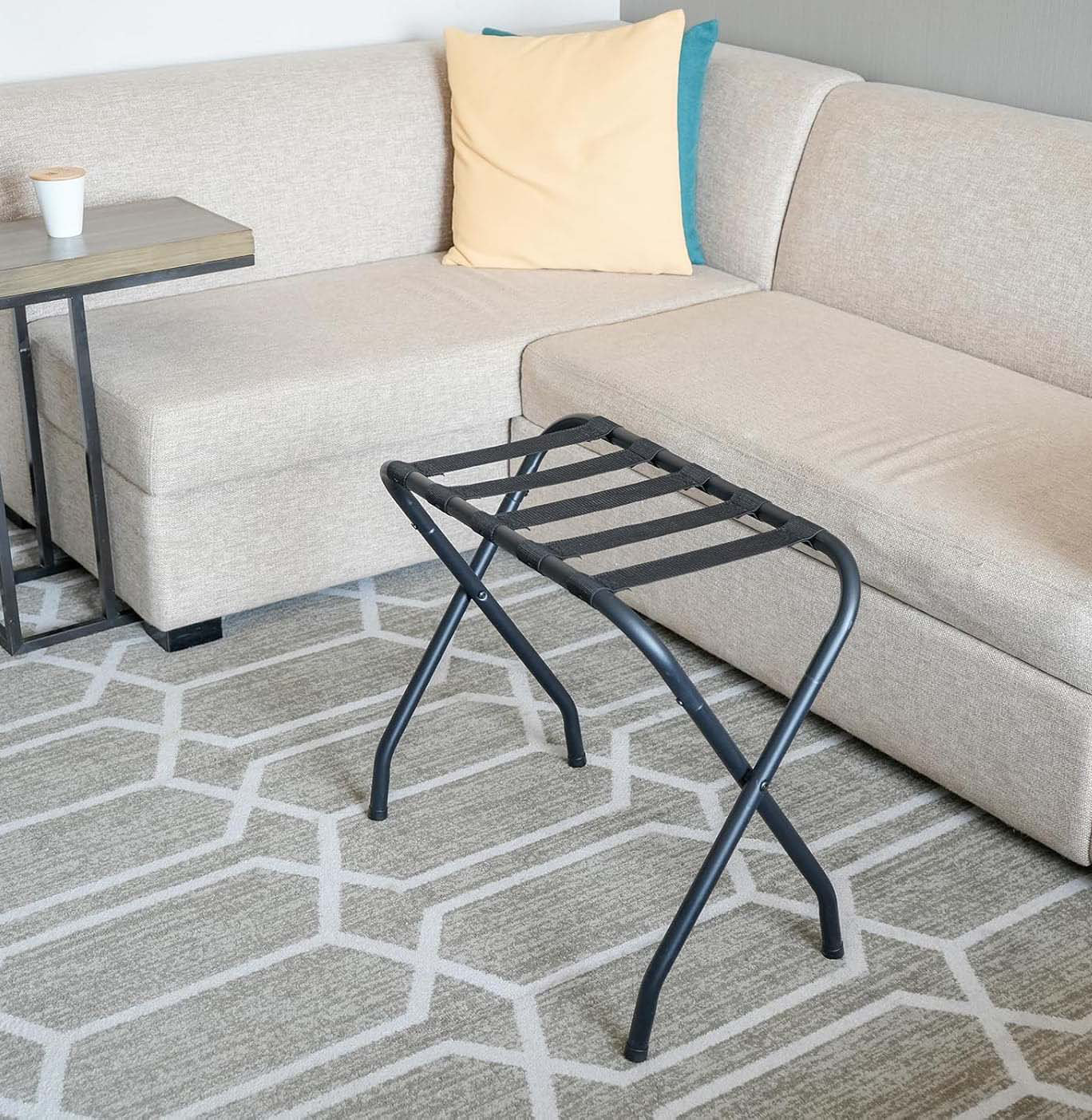 LUCULY Luggage Rack, Suitcase Stand, Luggage Stand for Guest Room | Wayfair