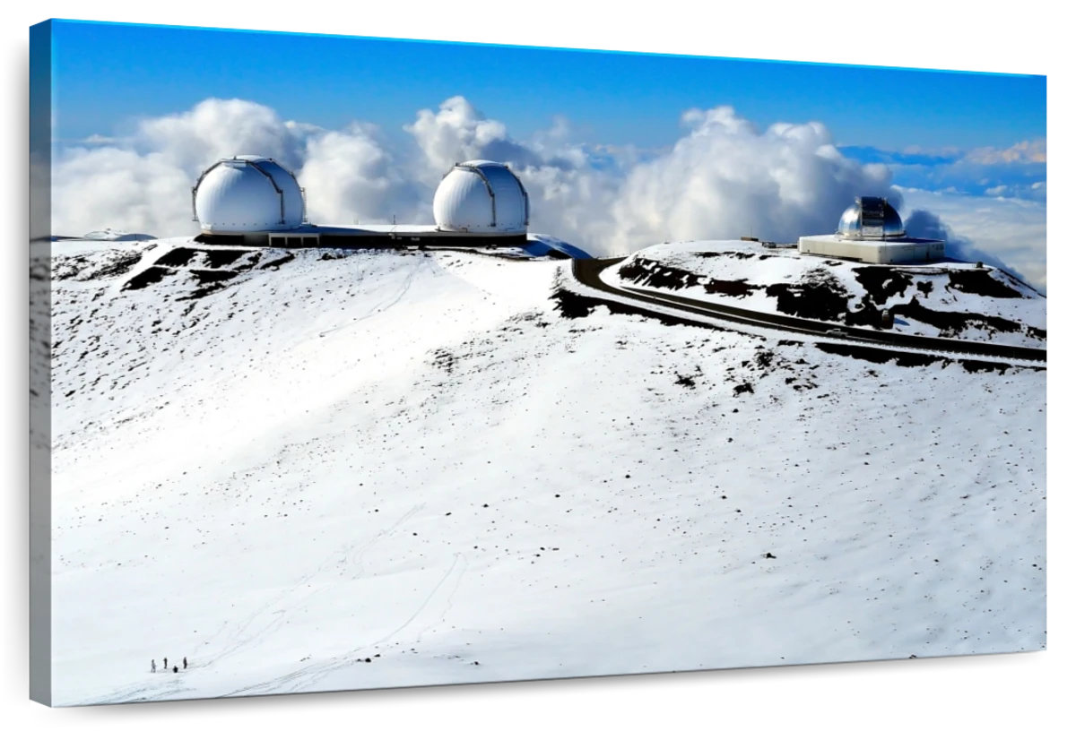 Millwood Pines Alvord Snow Covered Mauna Kea | Wayfair