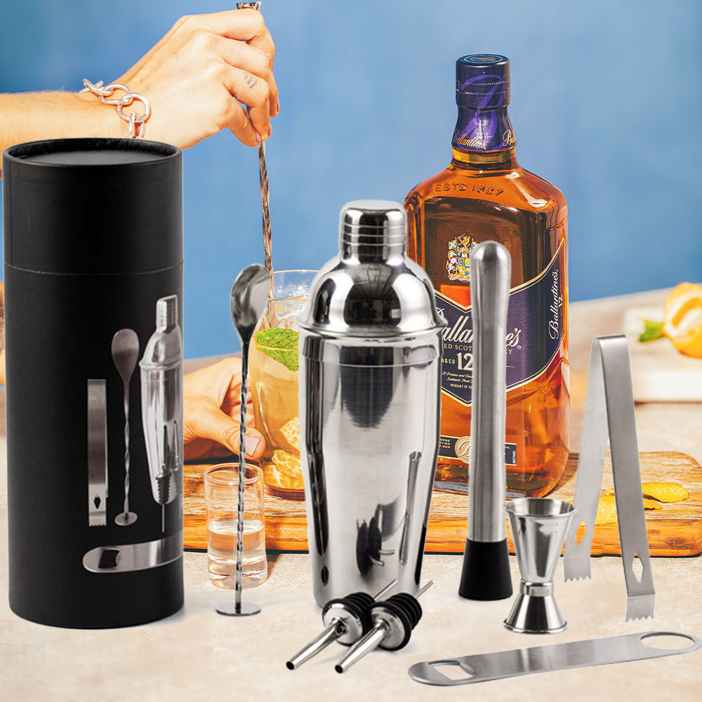 Prep & Savour Deshazer Stainless Steel Bar Tool Set | Wayfair