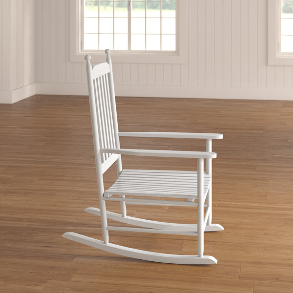 Brambly Cottage Meridian Solid Wood Rocking Chair & Reviews | Wayfair.ie