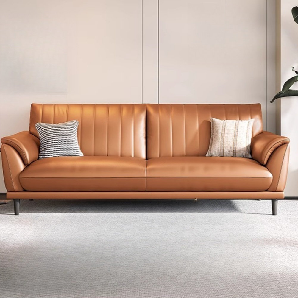 Hokku Designs Narrow Retro Straight Compact Couch - Wayfair Canada