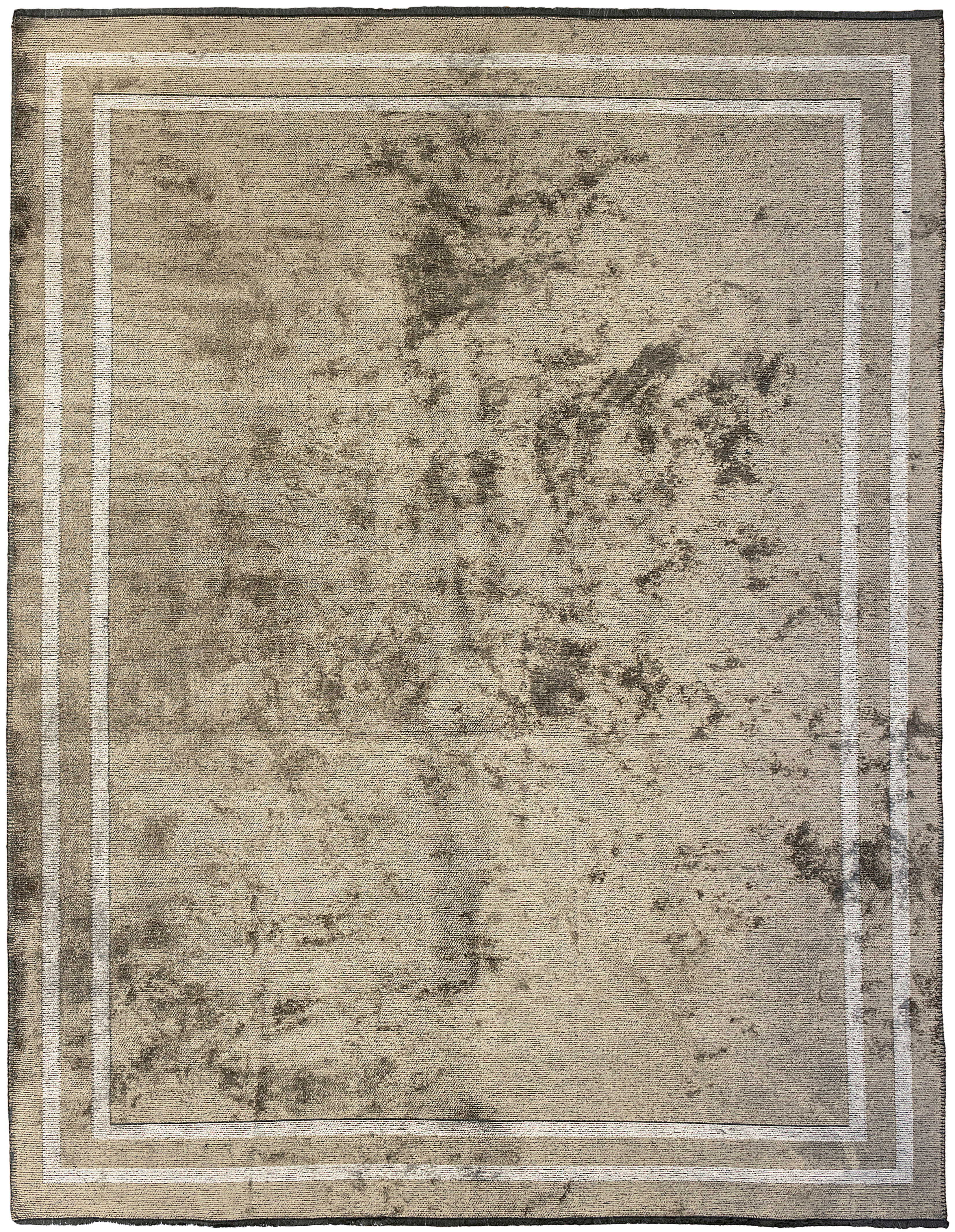 Woven Concepts Rapture Abstract Cotton Brown Area Rug | Wayfair