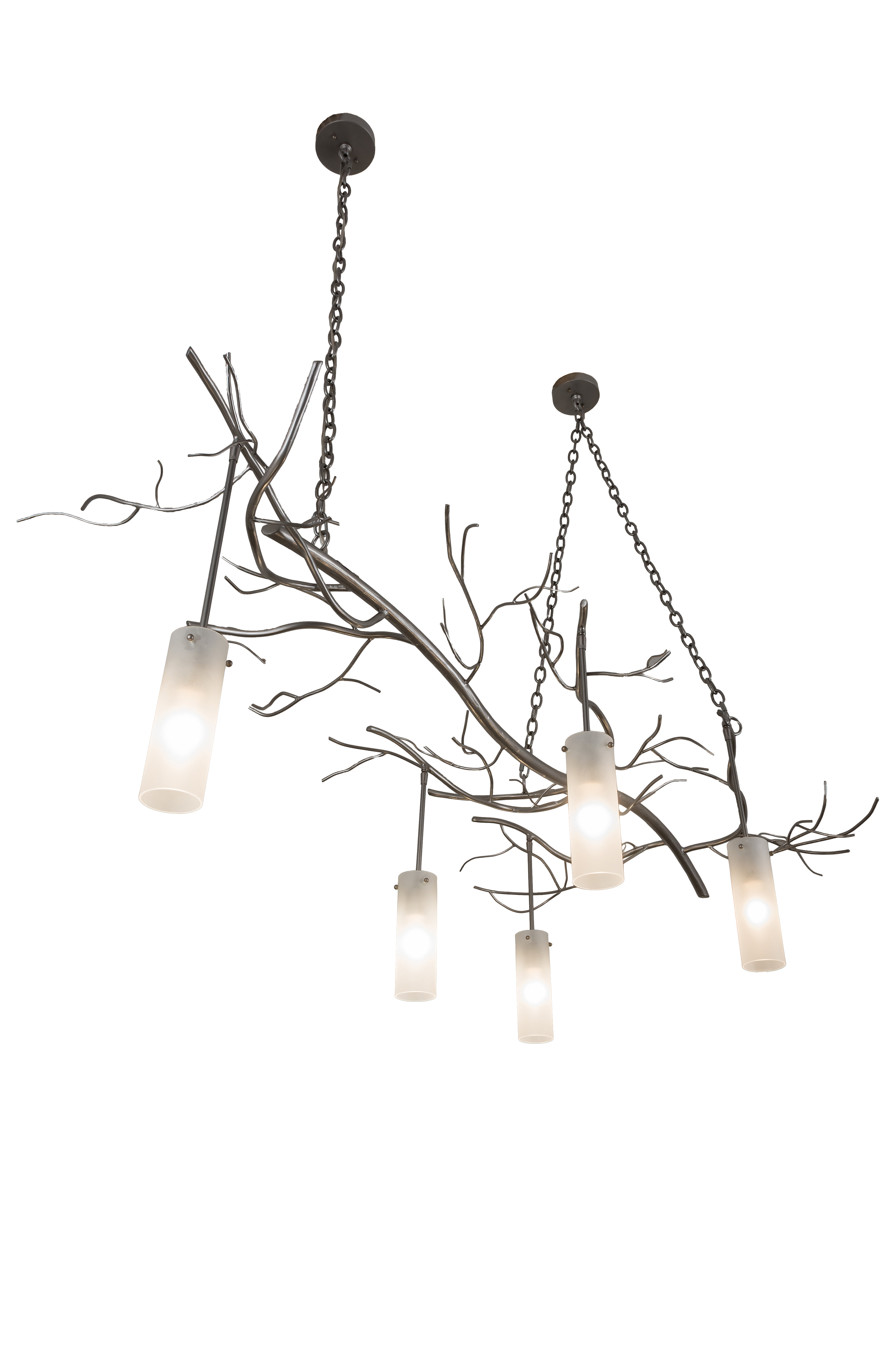Loon Peak® Deronne 5 - Light Unique Modern Linear Chandelier | Wayfair