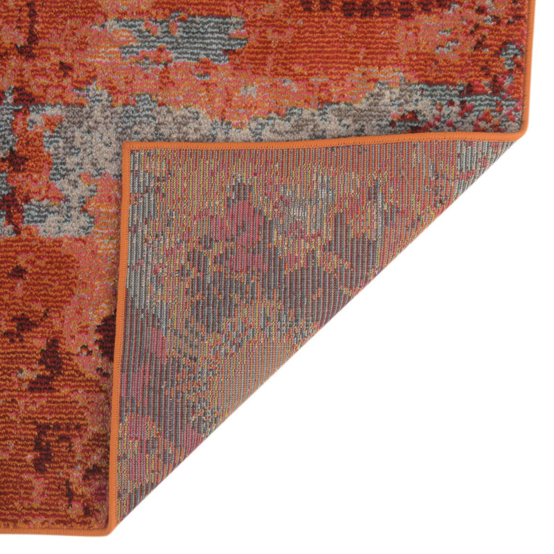 Langley Street Eddins Performance Orange Rug & Reviews | Wayfair