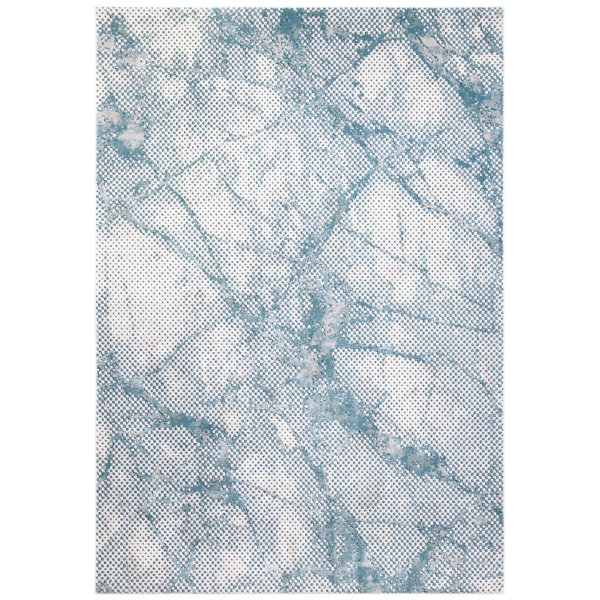Rosecliff Heights Rufus 100 Performance Abstract Rug | Wayfair