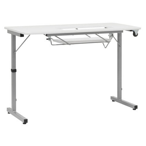 Sew Ready Rollaway 40.25" x 20" Foldable Sewing Table with Sewing ...