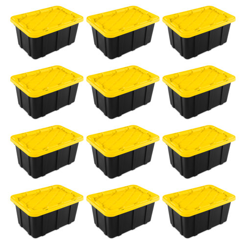 Yellow Storage Containers & Bins You'll Love | Wayfair