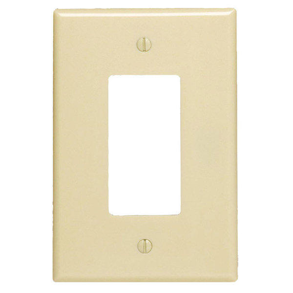 Leviton 1-Gang Wall Plate | Wayfair
