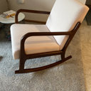 Red Barrel Studio® Lievens Solid Wood Rocking Chair & Reviews | Wayfair