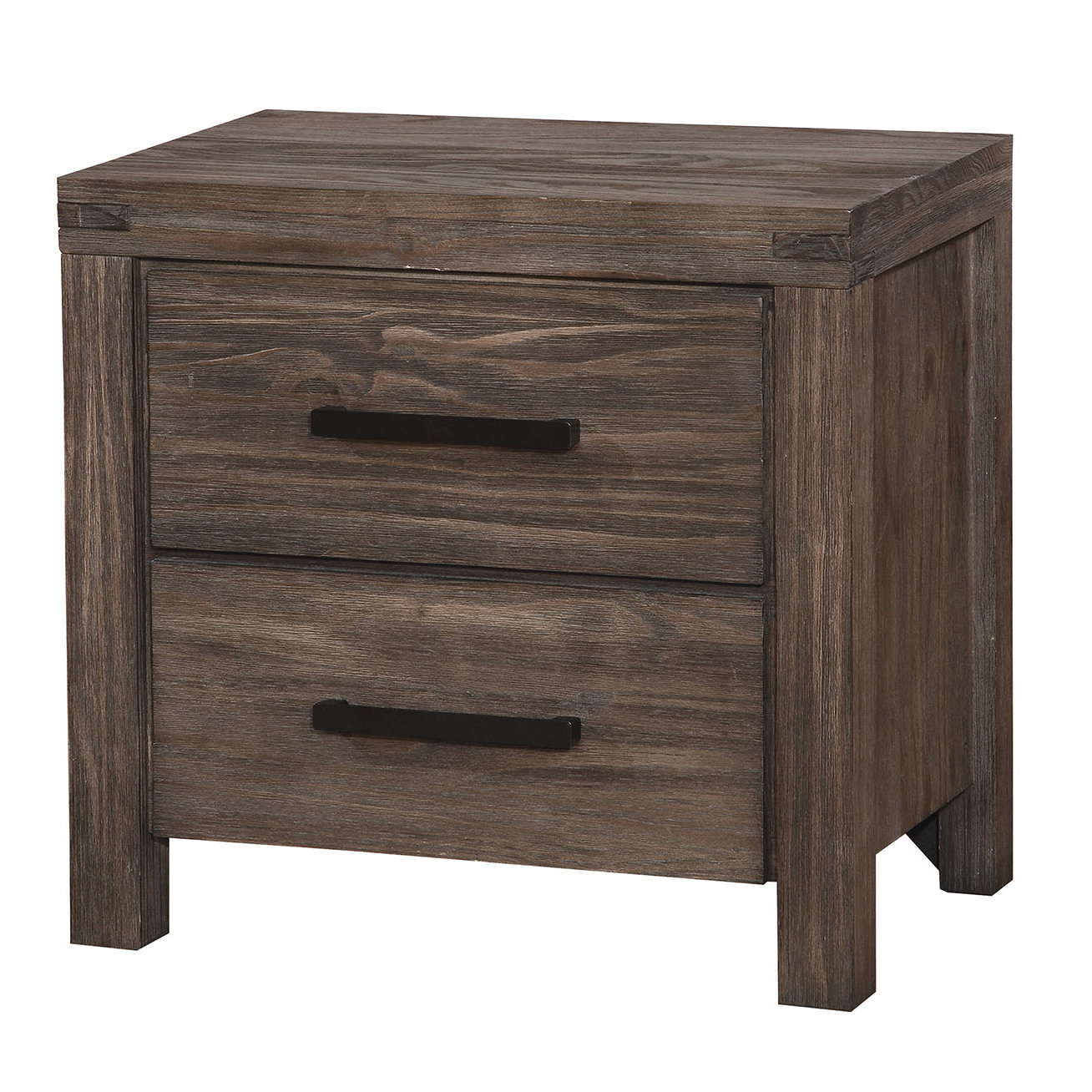 Gracie Oaks Isiash 2 Drawer Nightstand & Reviews - Wayfair Canada