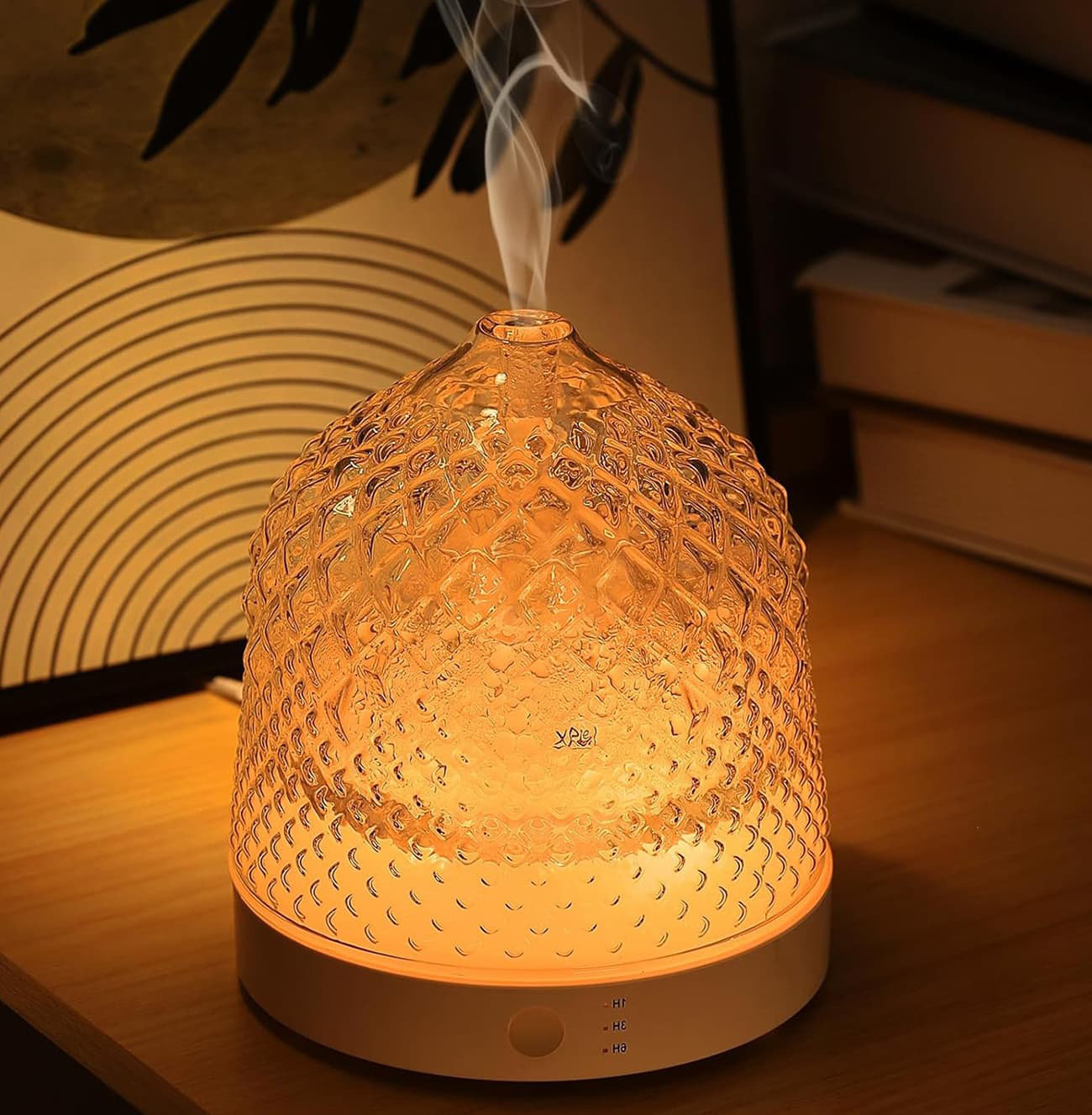 Brayden Studio® 200ml Glass Essential Oil Diffuser: Ultrasonic Aroma ...
