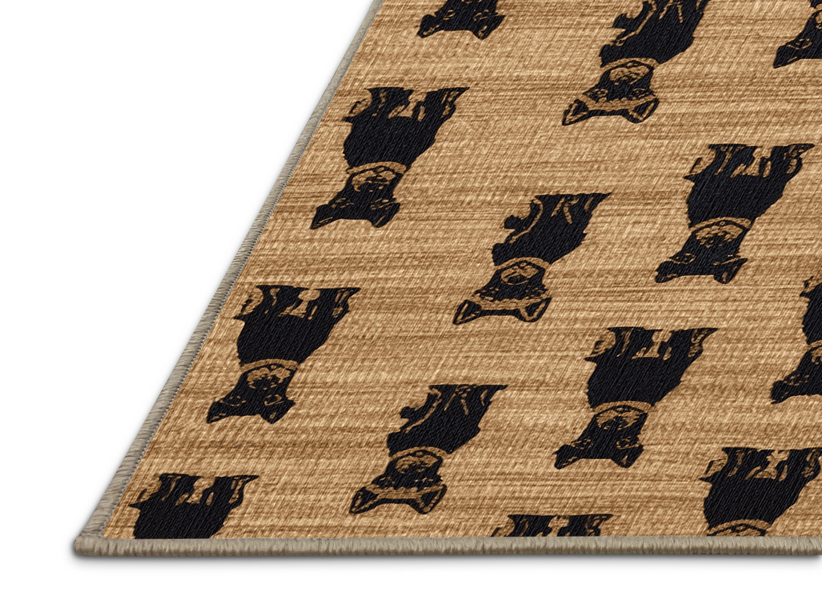 Red Barrel Studio® Washable Norfolk Terrier Dogs Area Rug | Wayfair