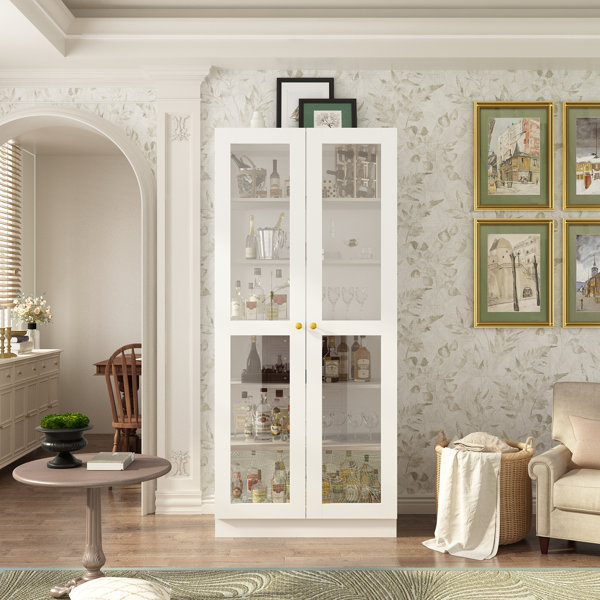 Wade Logan® Biagio China Cabinet & Reviews | Wayfair