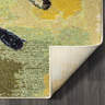 Orren Ellis COLORWRKS Sunny Pastels Abstract Area Rug in Yellow ...