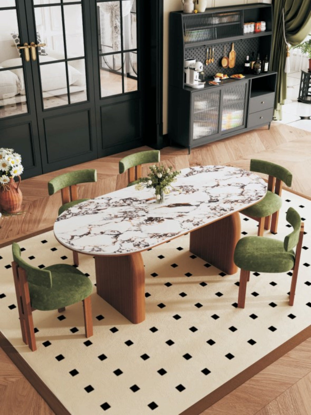 Ivy Bronx Gimora Dining Table | Wayfair