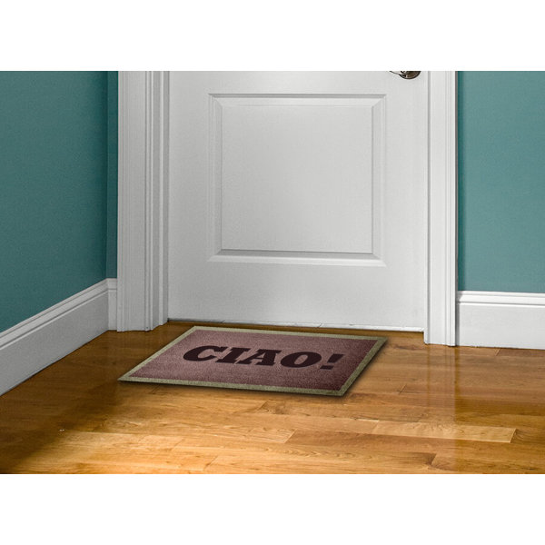 Happy Larry Konner Ciao! W70 x L40 cm Door Mat | Wayfair.co.uk