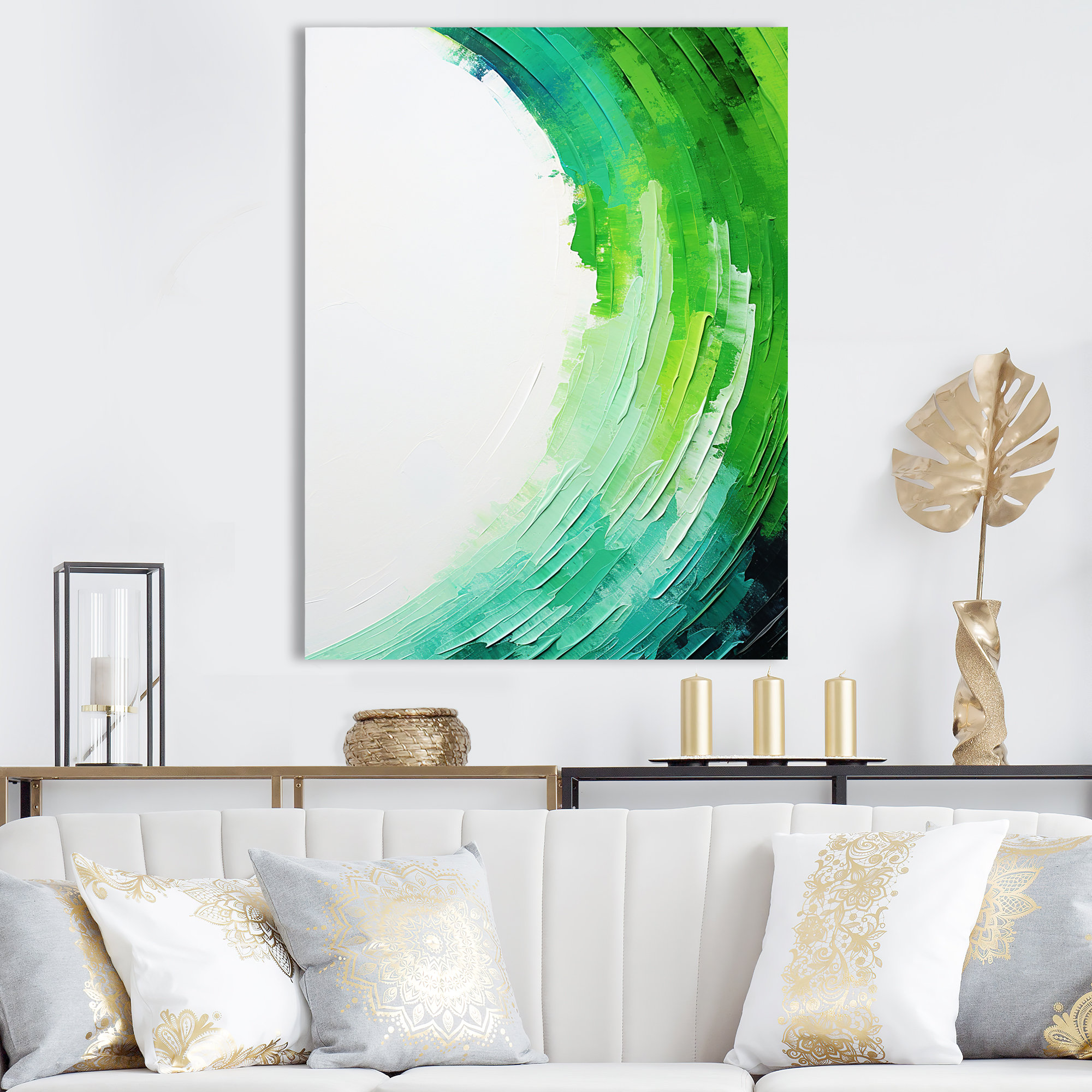 Wrought Studio™ Magical Rainbow Essence Of Spectrum I - Rainbow Canvas ...