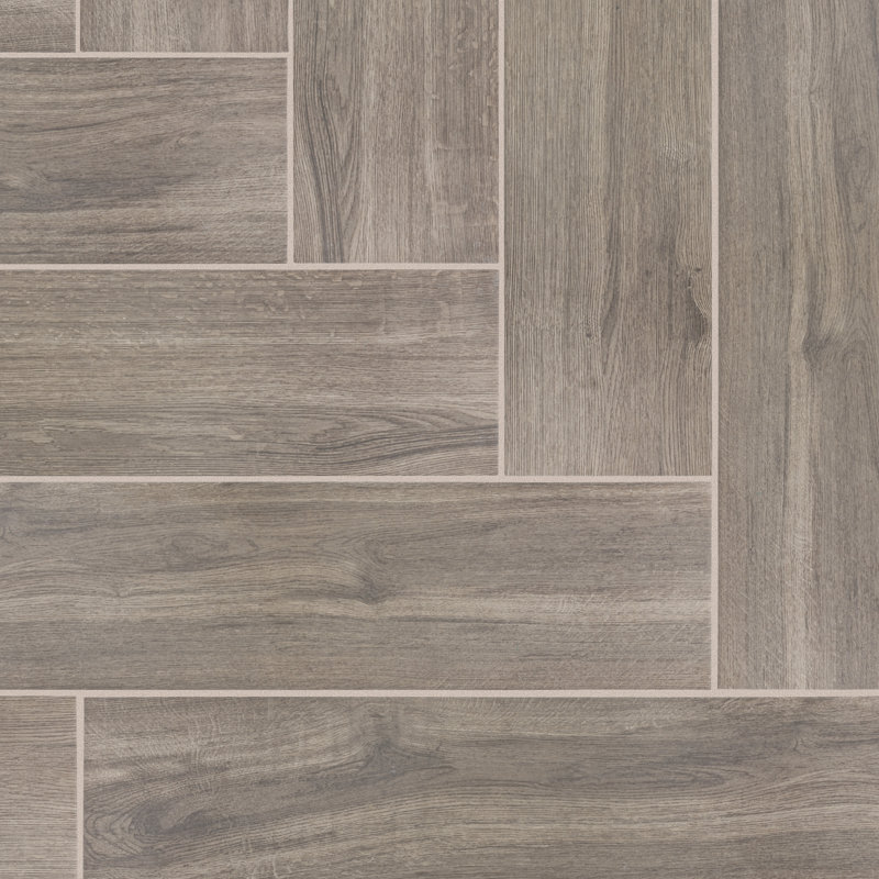 Merola Tile Llama 9" x 36" Porcelain Wood Look Wall and Floor Tile ...