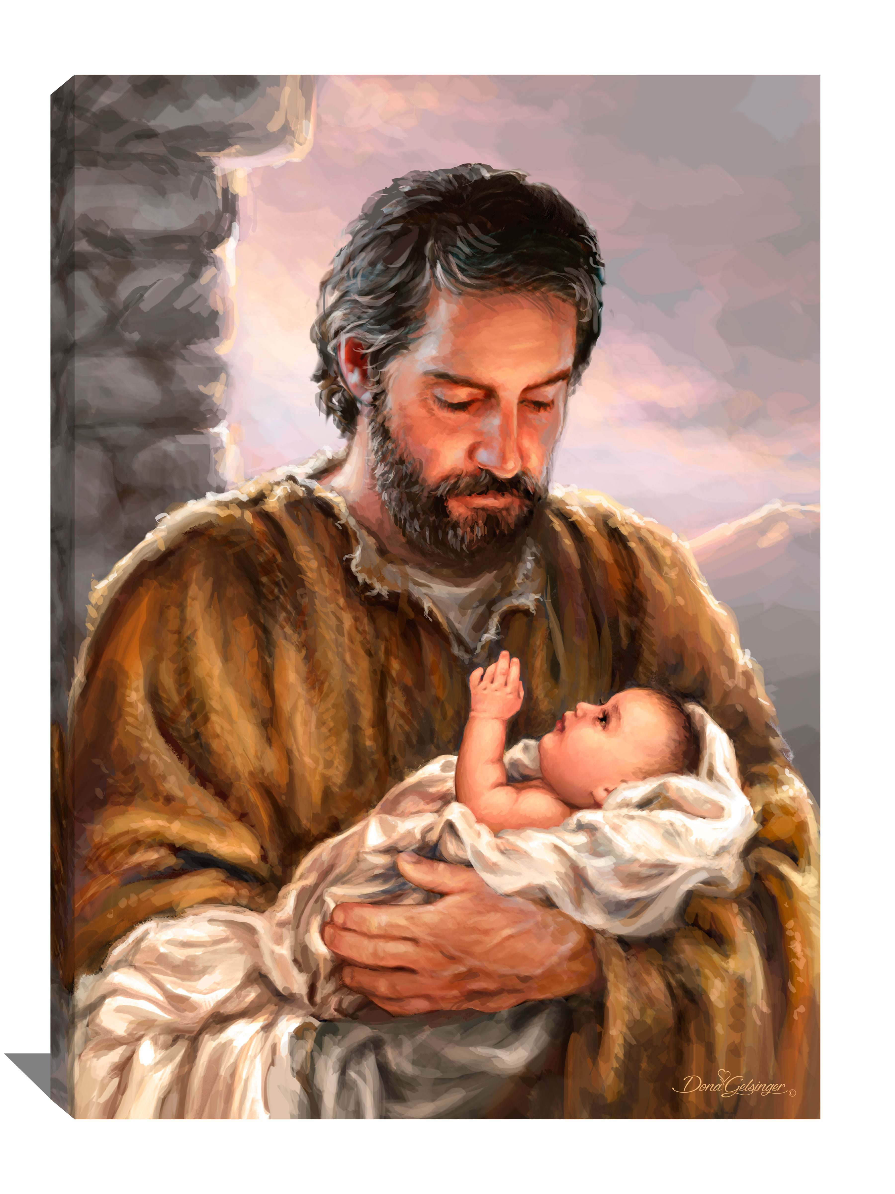 Trinx Saint Joseph Canvas Wall Art | Wayfair