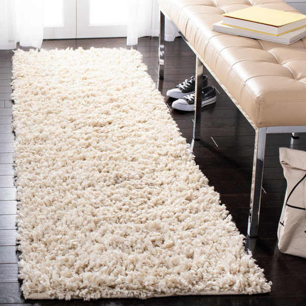 Wrought Studio Hucksley Handmade Flatweave Ivory Area Rug & Reviews ...