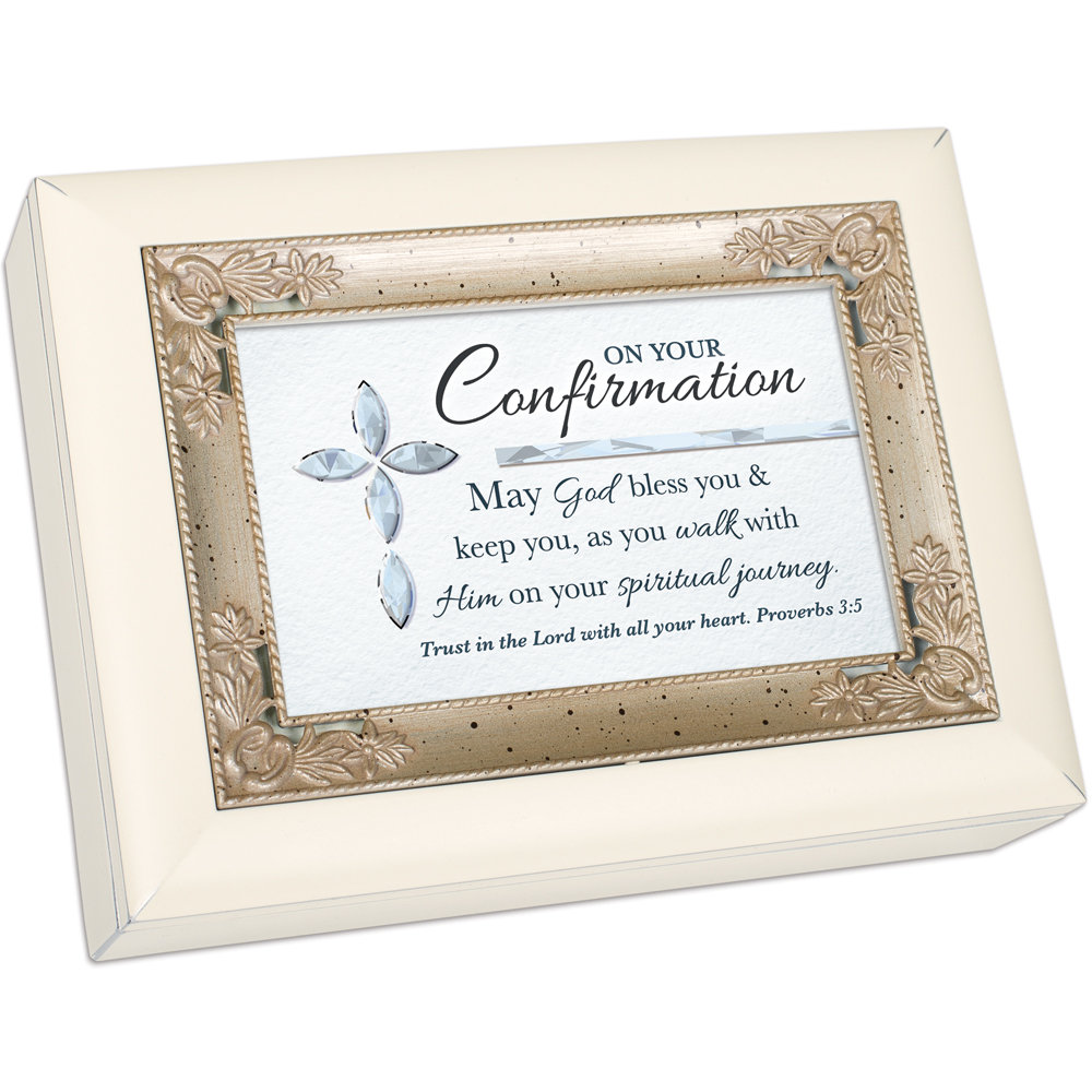 Trinx On Your Confirmation God Bless Memory Box | Wayfair