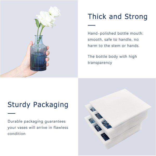 Ivy Bronx Dopkins Glass Table Vase | Wayfair