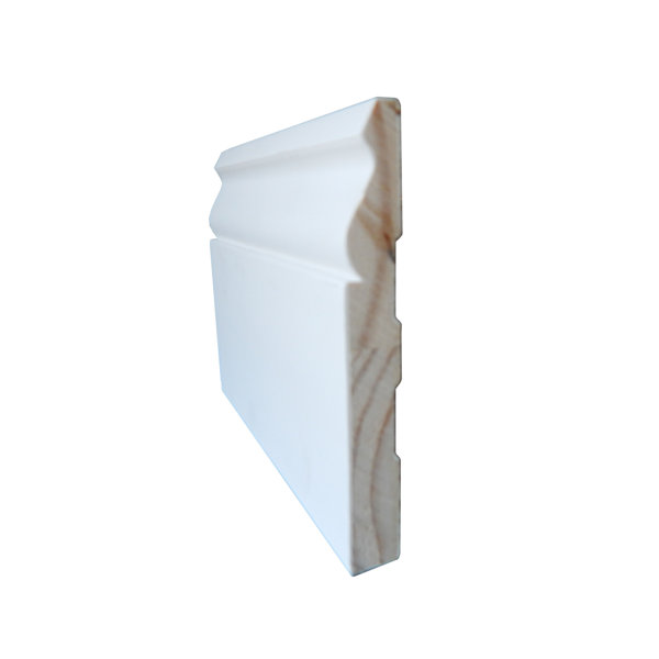 Timber Valley WM738 9/16"H x 96"W x 4 1/4"D Chilean Pine Primed ...