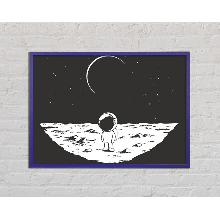 Happy Larry Little Space Man - Single Picture Frame Art Prints ...