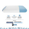 BodiPEDIC Supreme Cooling Memory Foam Medium Support Pillow & Reviews ...