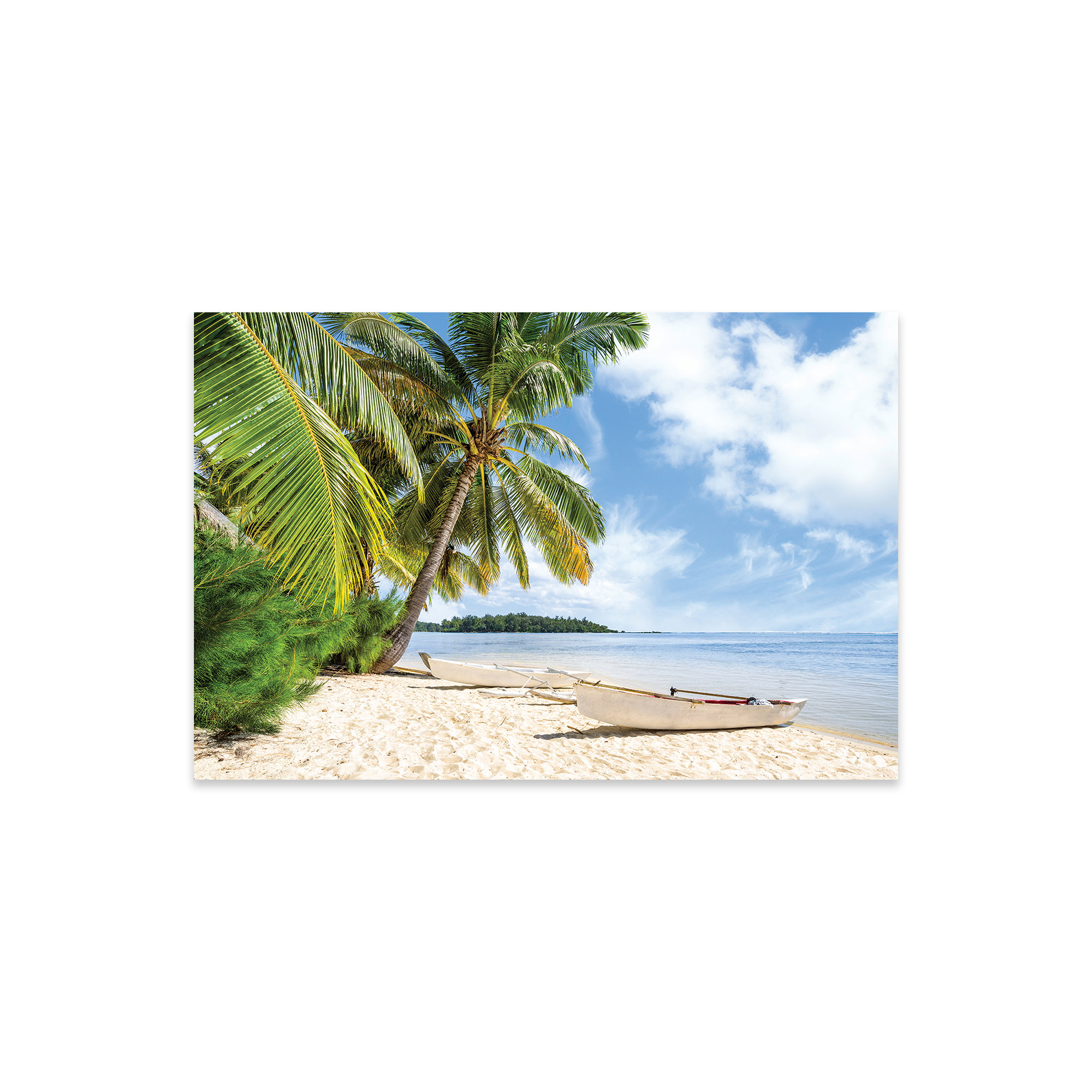 iCanvas Tropical Island In The South Sea, French Polynesia Print On ...