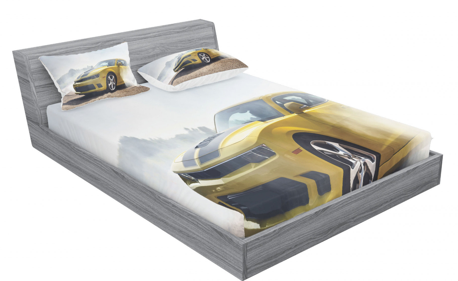 Ambesonne Cars Sheet Set | Wayfair