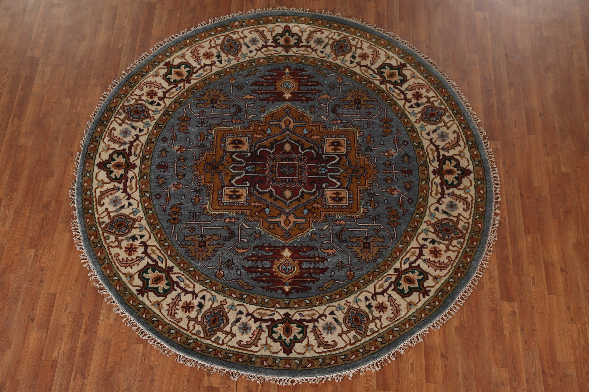 Rugsource Handmade Traditional Round Area Rug 8x8 | Wayfair