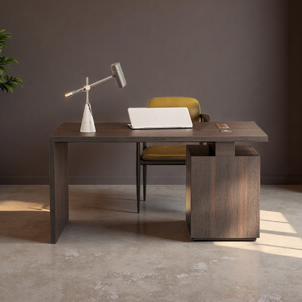 Hokku Designs Desk for writing and working drawer for storage | Wayfair