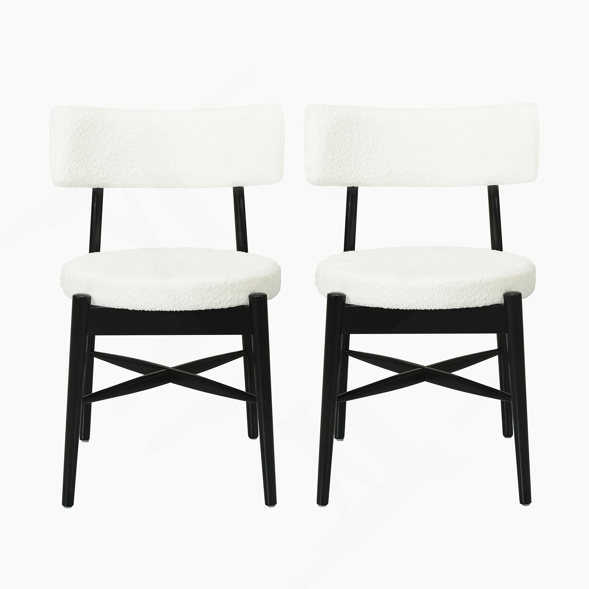 Corrigan Studio Mid Century Modern Dining Chairs (MP2/Carton) - Wayfair ...
