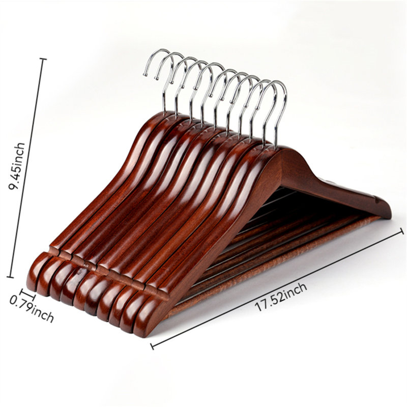 Thrones Designs Premium Solid Wood Hanger | Wayfair