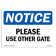 SignMission Please Use Other Gate Sign | Wayfair