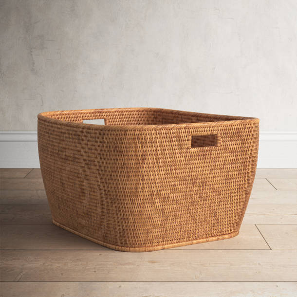 Birch Lane™ Lancaster Wicker Trunk & Reviews | Wayfair