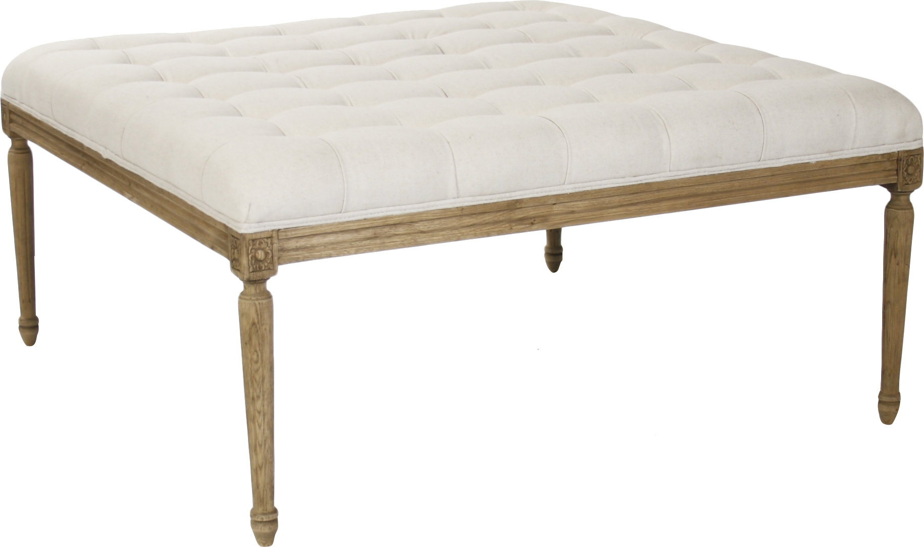 Zentique Louis Cocktail Tufted Ottoman & Reviews | Perigold