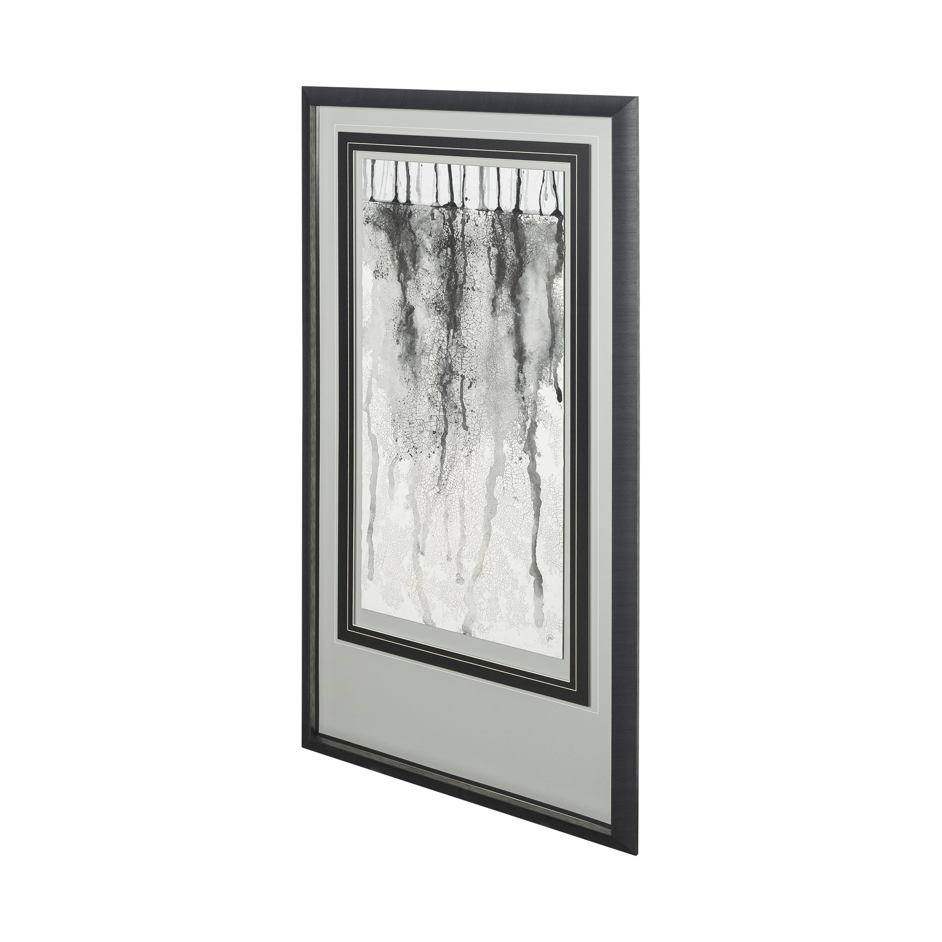 Wrought Studio™ Growing by Simeng Wang a Framed Art Print Matted under Glass | Wayfair