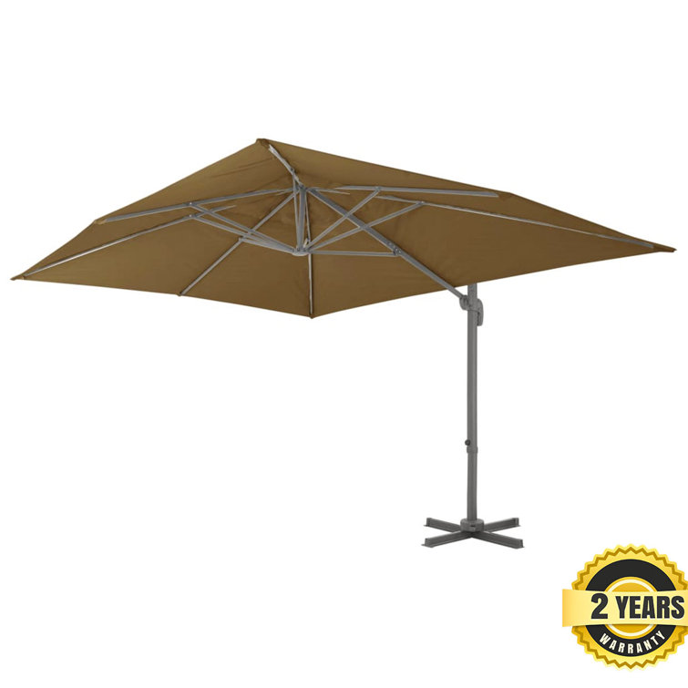 Freeport Park Itzayana 4m x 3m Rectangular Cantilever Parasol | Wayfair ...