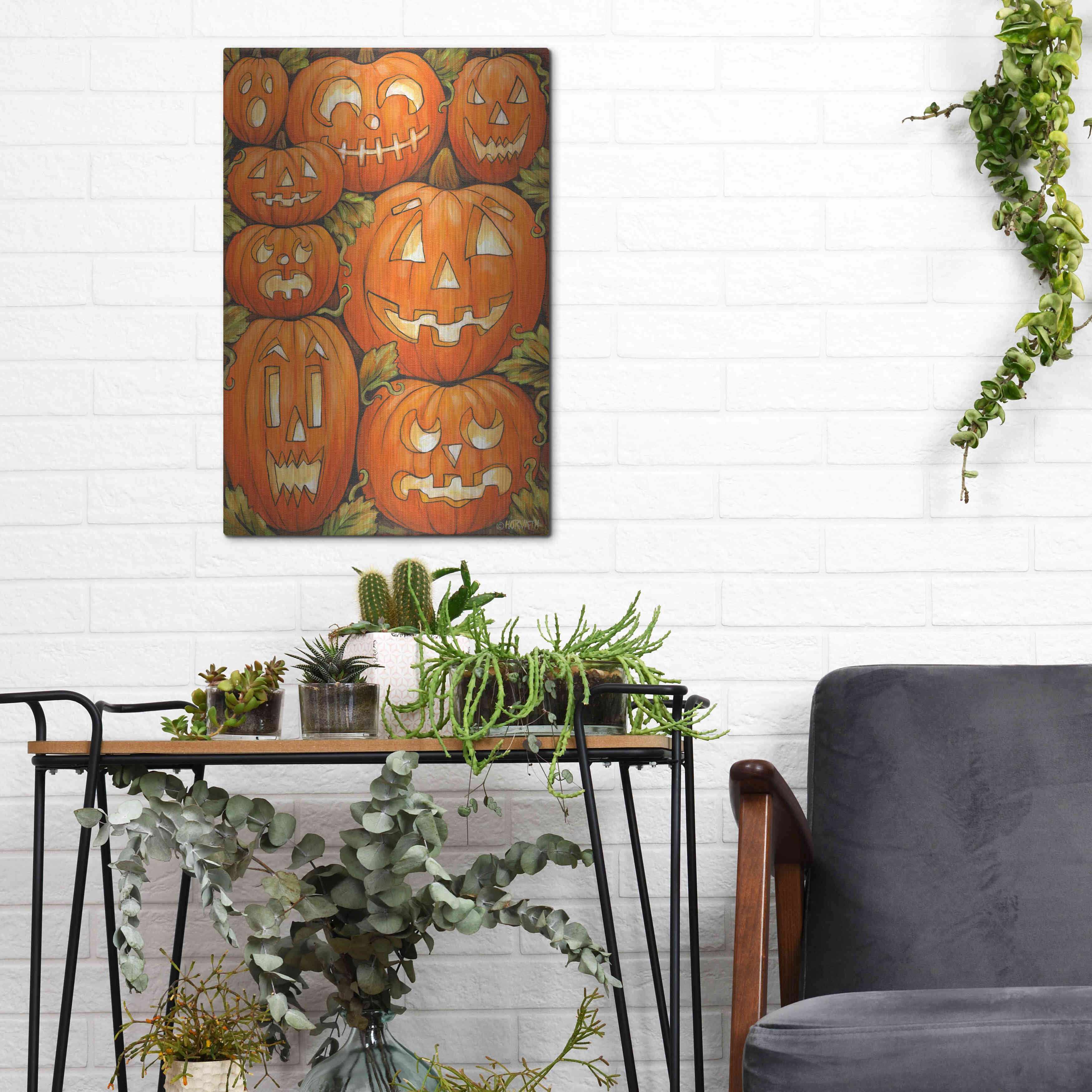 Trinx " Jack O Lanterns " by Cathy Horvath | Wayfair