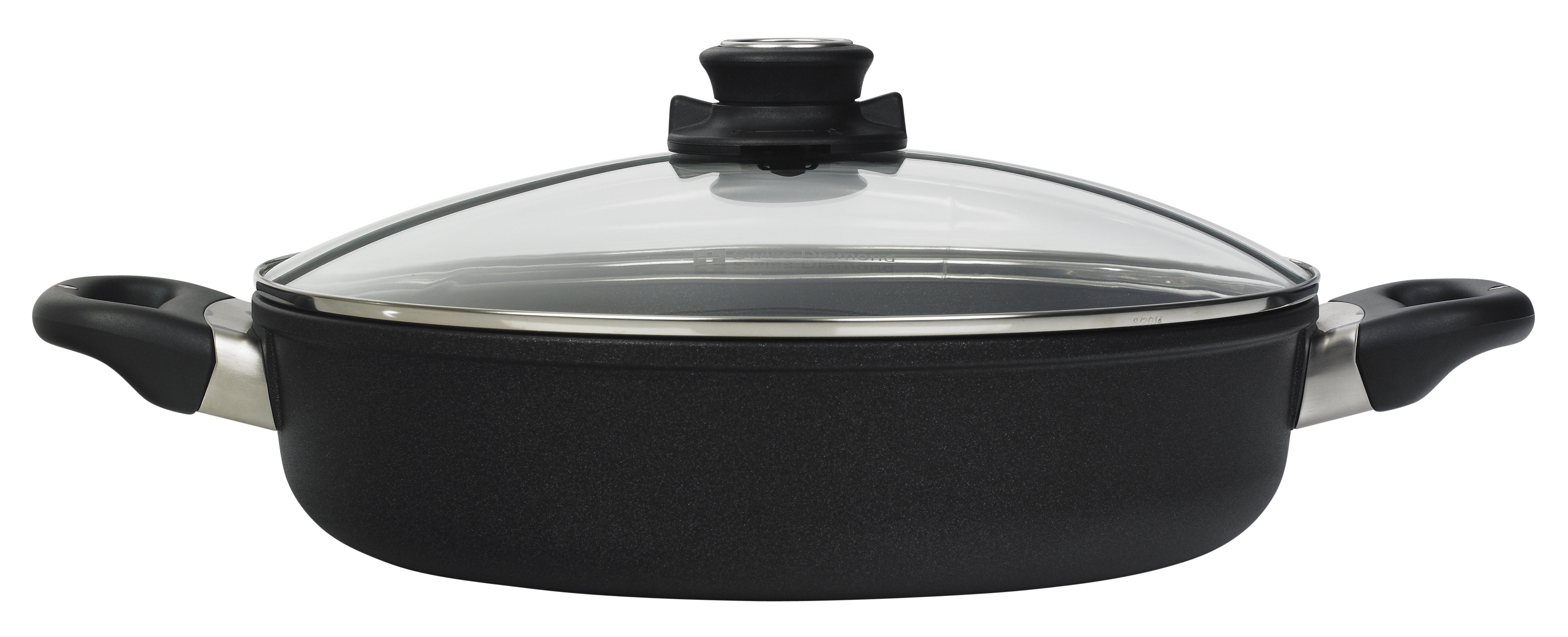 Swiss Diamond Induction Saute Pan with Lid | Wayfair