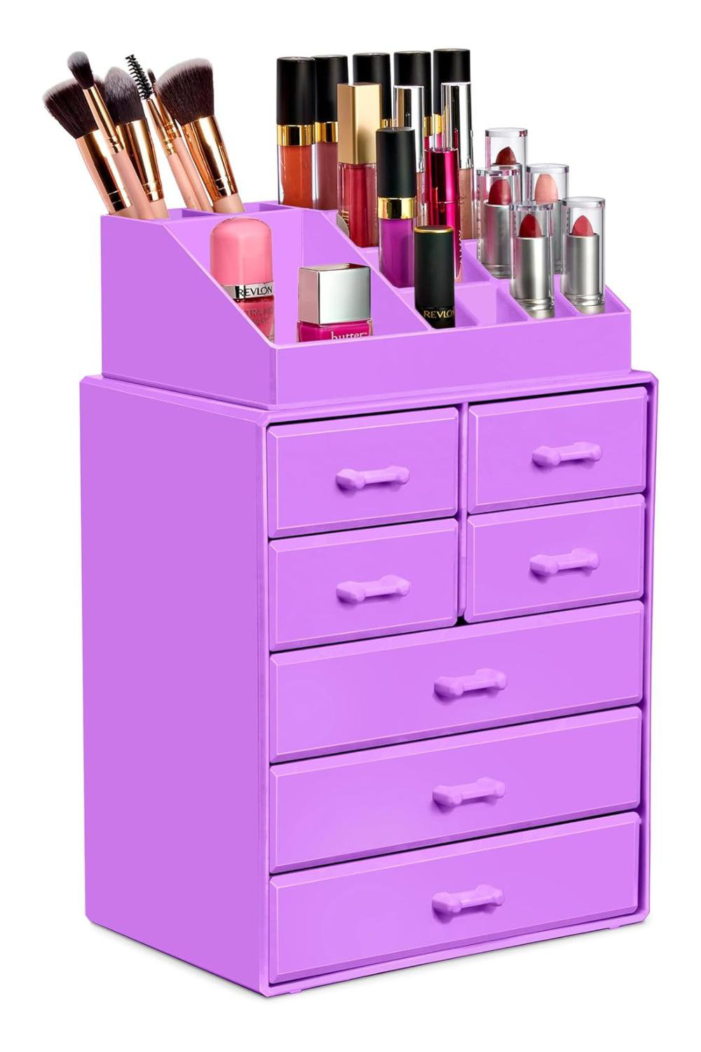 Rebrilliant Makeup Organizer, Brush Holder And Make Up Storage Drawers ...