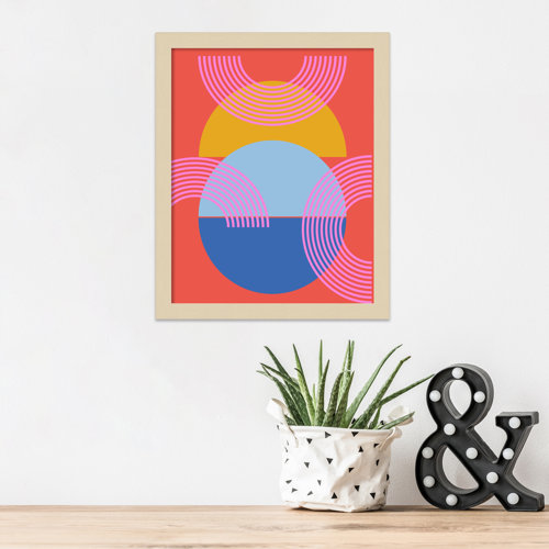 Geometric Framed Art You'll Love | Wayfair