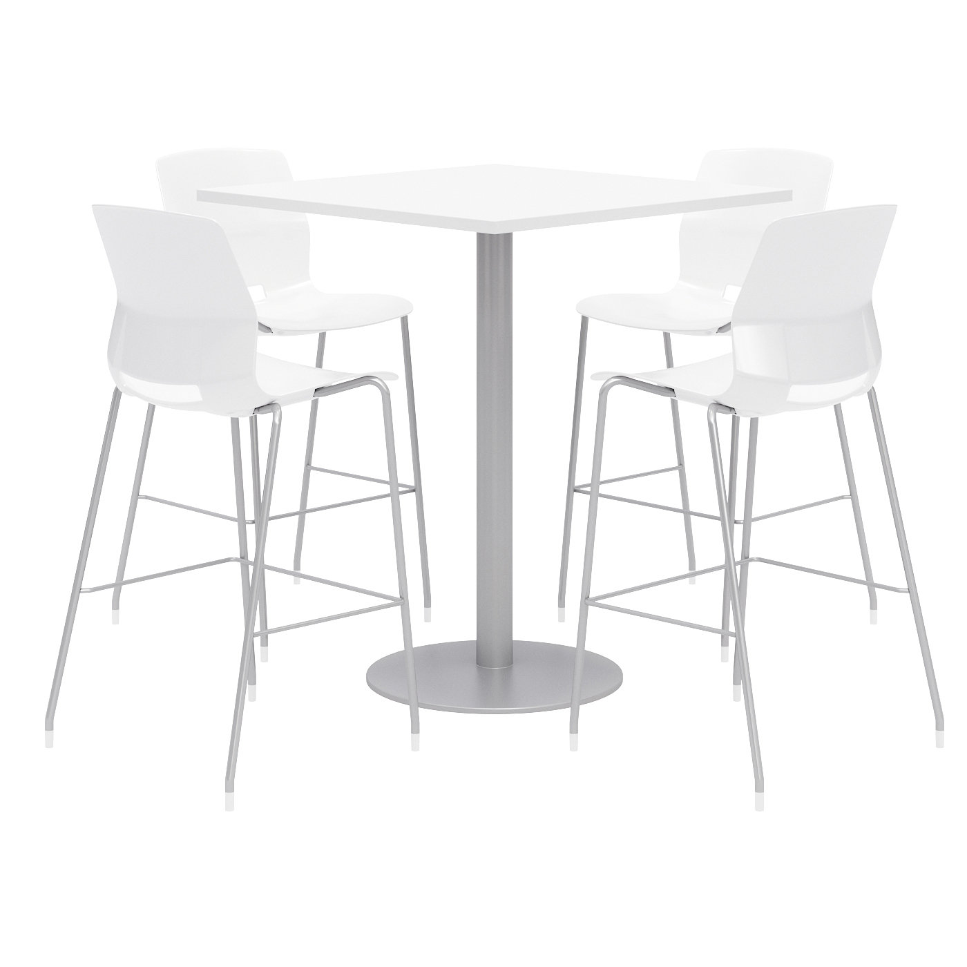 KFI Studios 36" L Square Breakroom Table and Chair Set | Wayfair