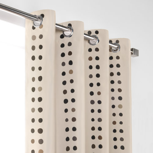 Latitude Run® Brayshaun Polyester Room Darkening Curtain Pair | Wayfair