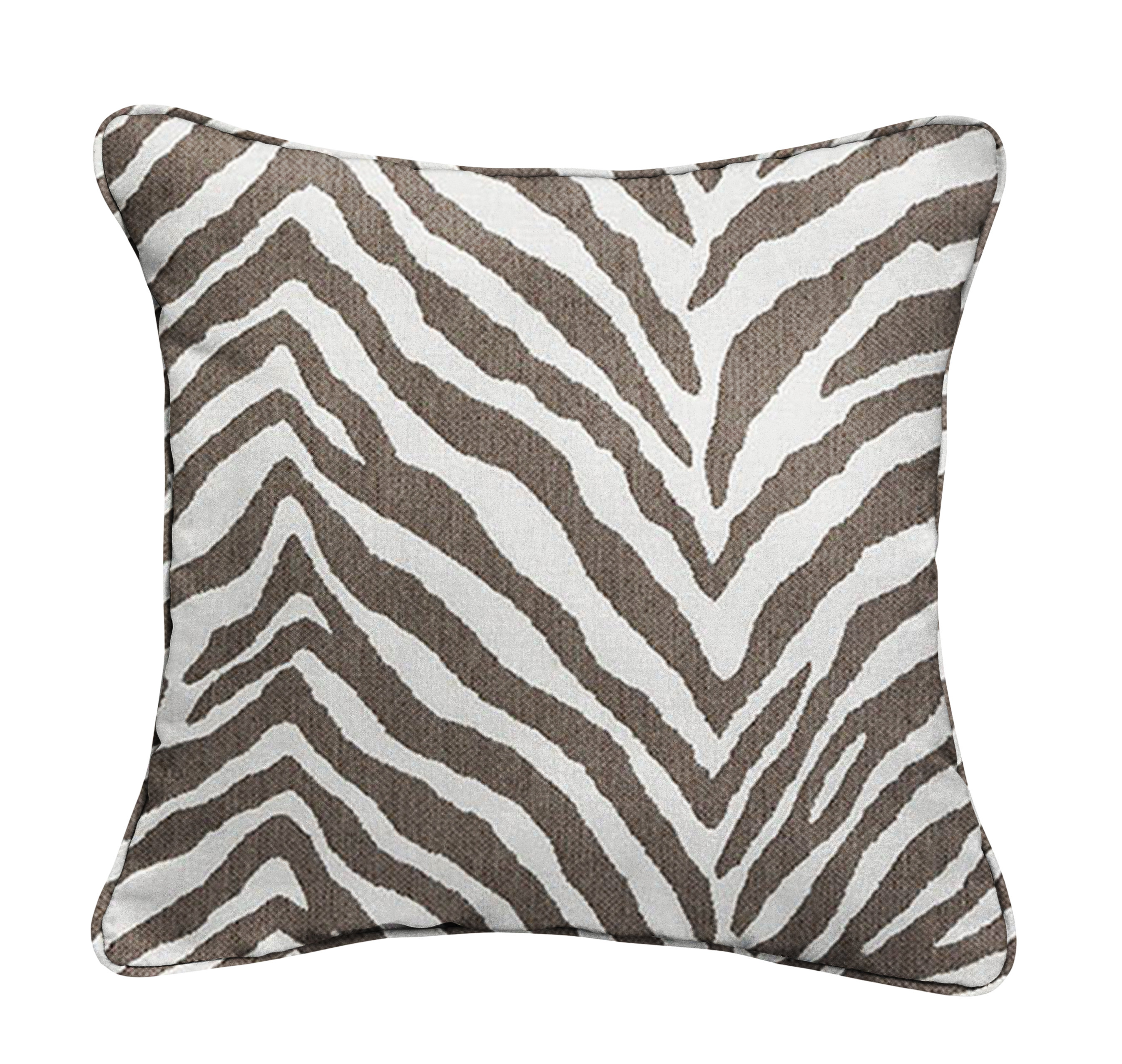 Mozaic Company Sunbrella Indoor / Outdoor Animal Print Throw Pillow ...