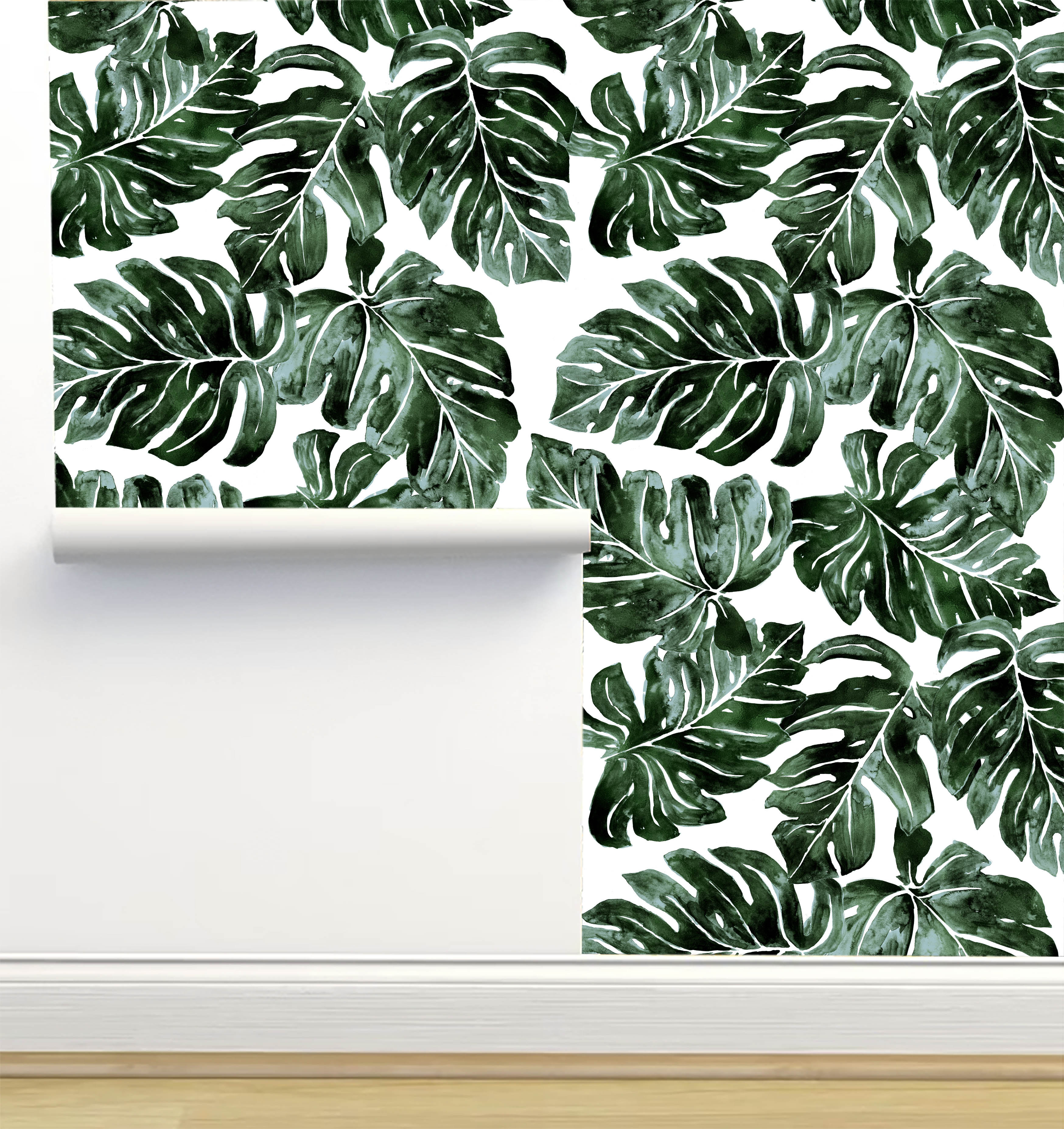 Limitless Walls Crystal W Design 6' L x 24" W Peel and Stick Wallpaper ...