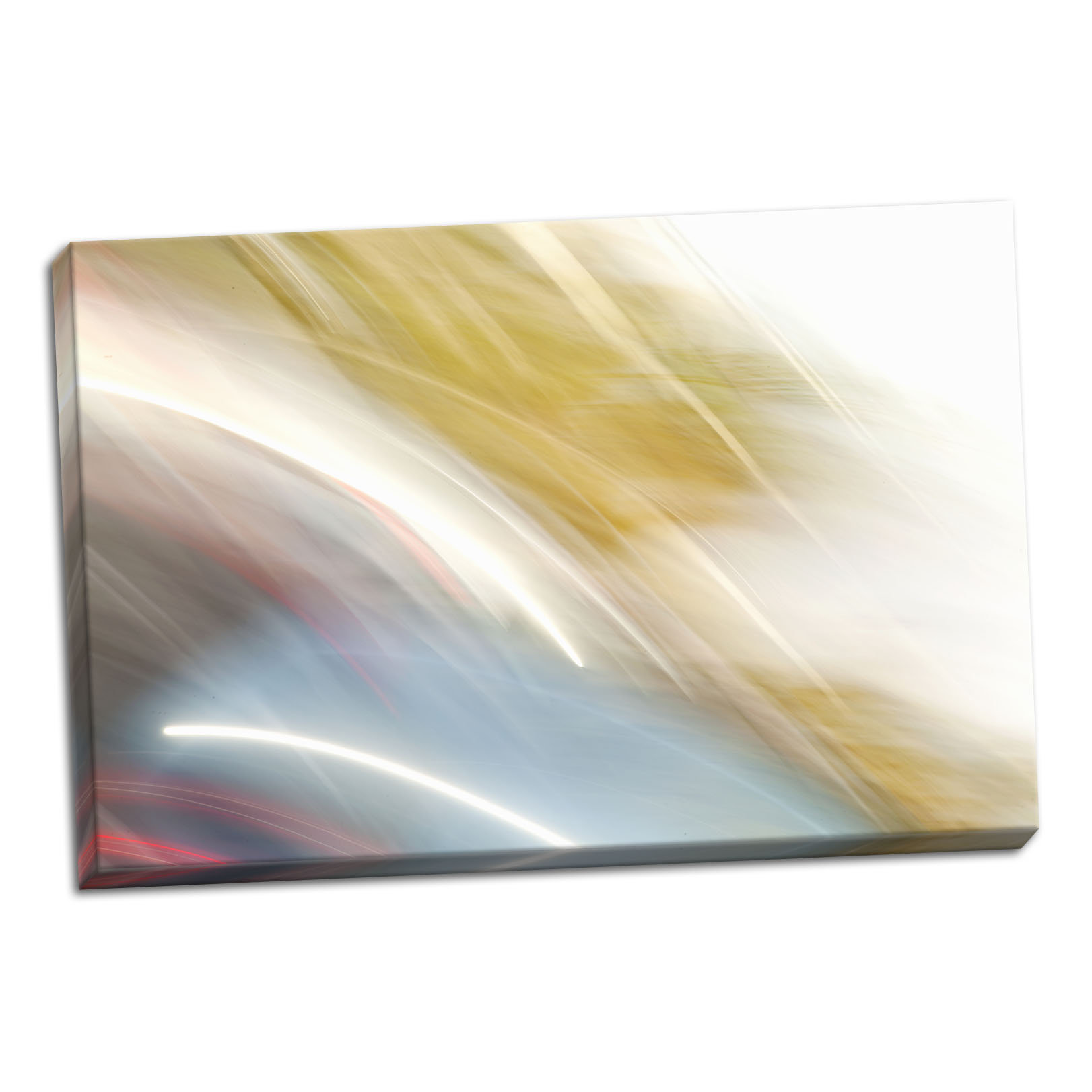 Ebern Designs 'Color Streaks I' Graphic Art Print on Wrapped Canvas ...